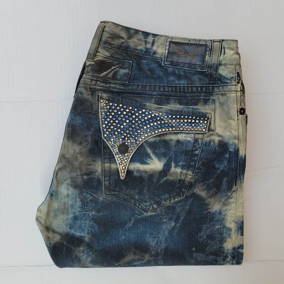 Robin's Jean | Jeans | New Mens Robins Jean Swarovski Crystals Straight ...